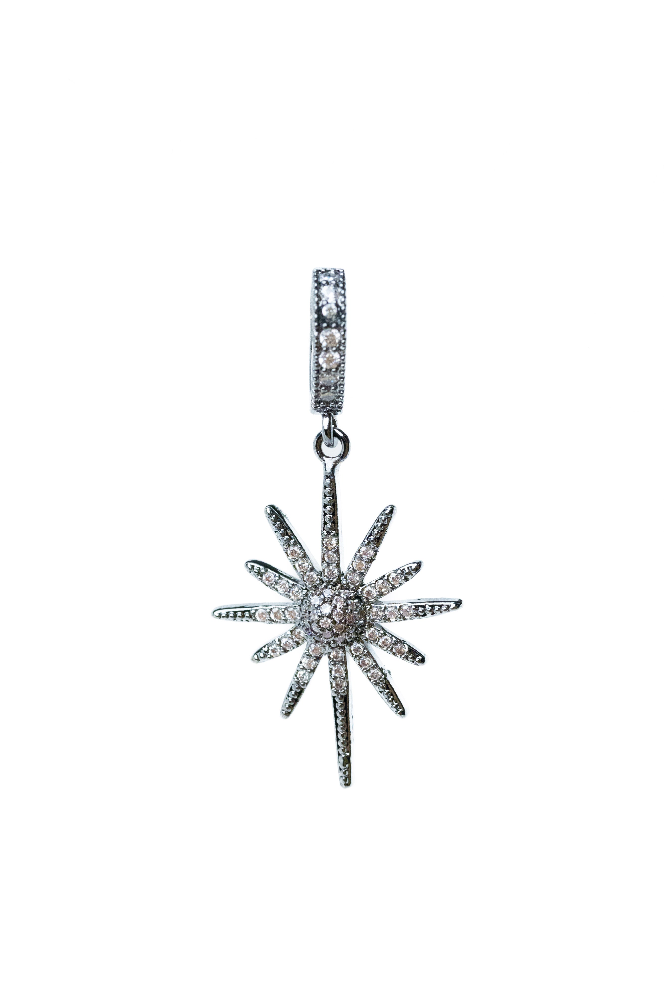 Comet Charm - Gunmetal – By Alexa Rae