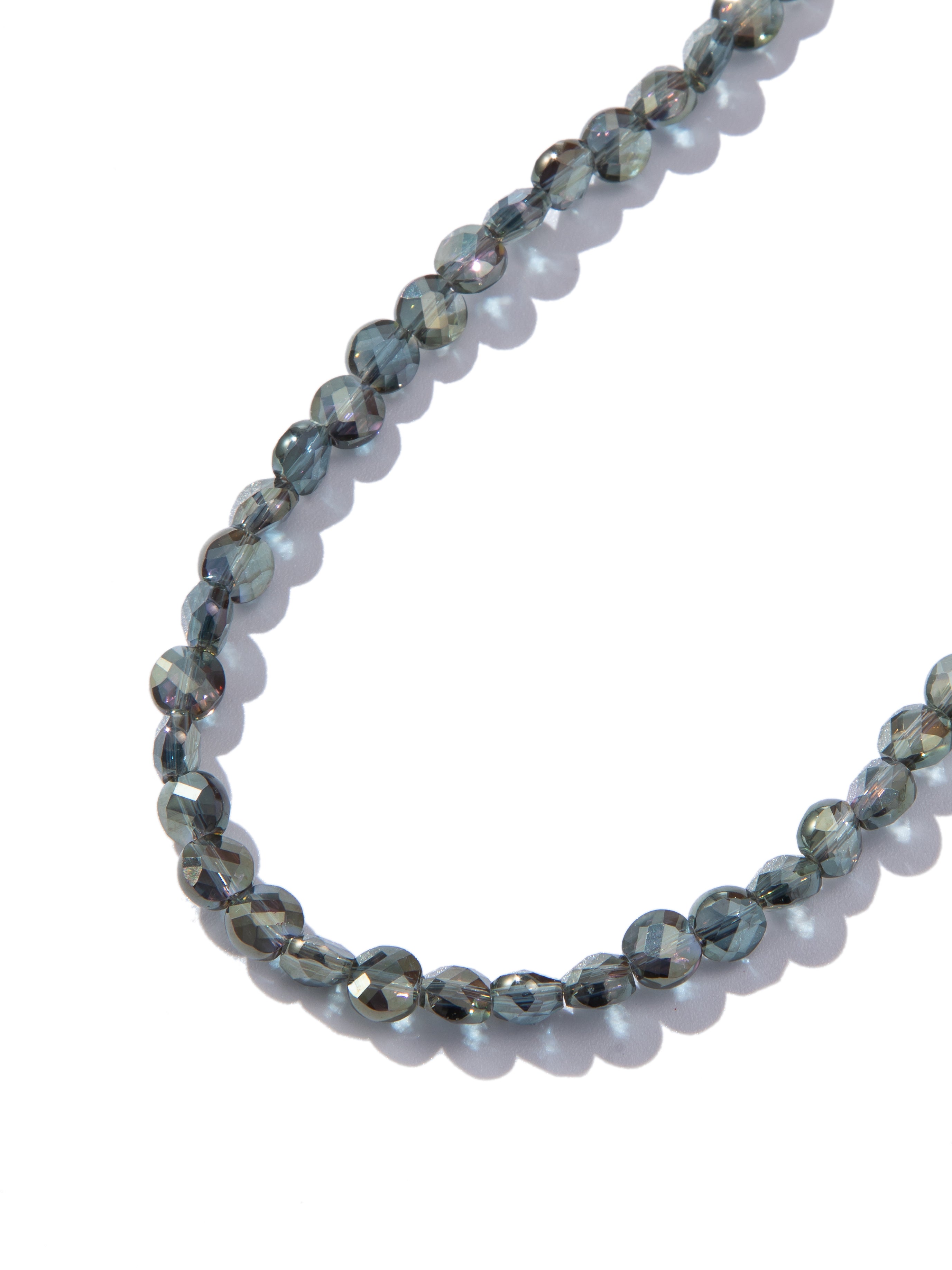 In Your Eyes Necklace - Fog Stone – By Alexa Rae